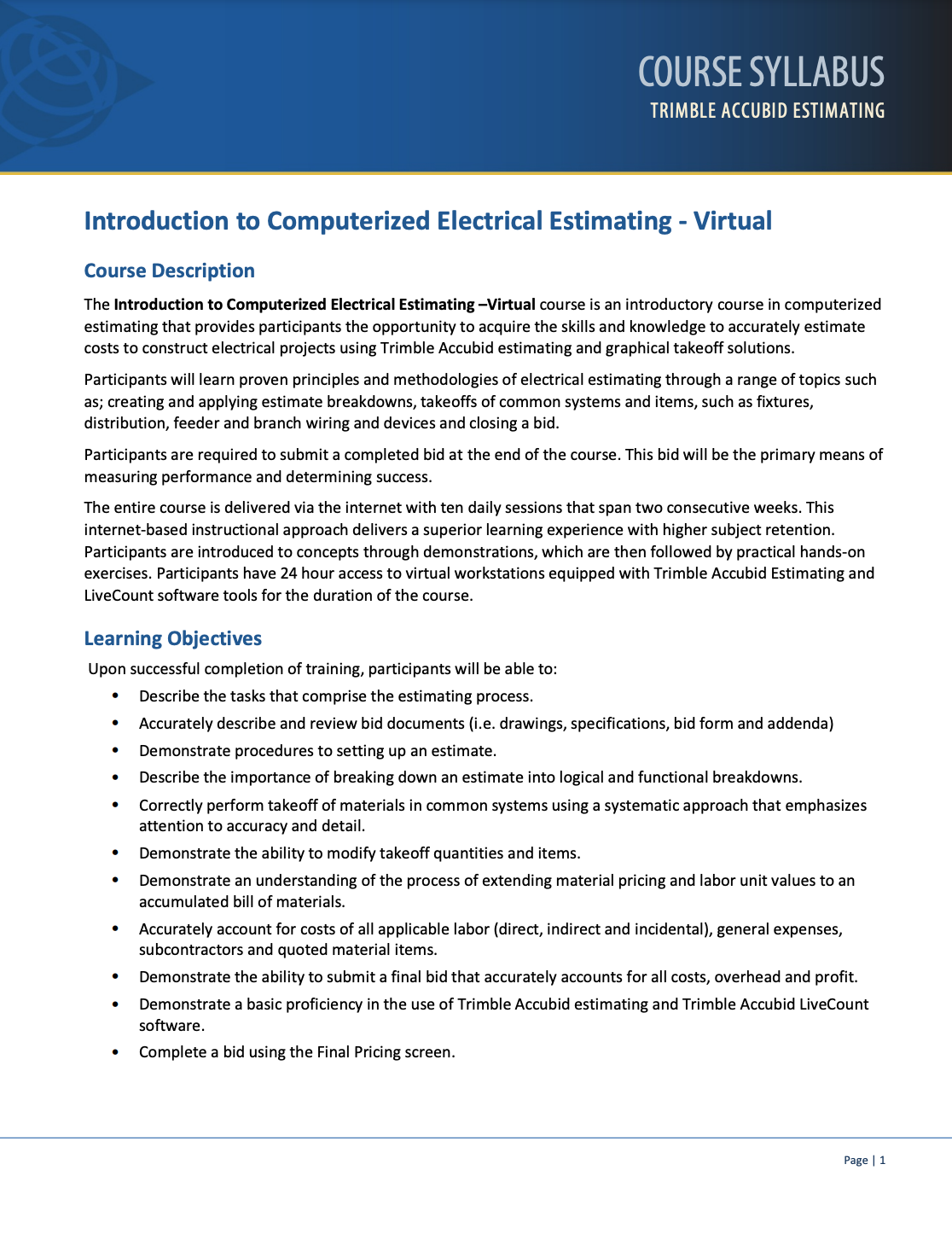 Training - ECA Ottawa